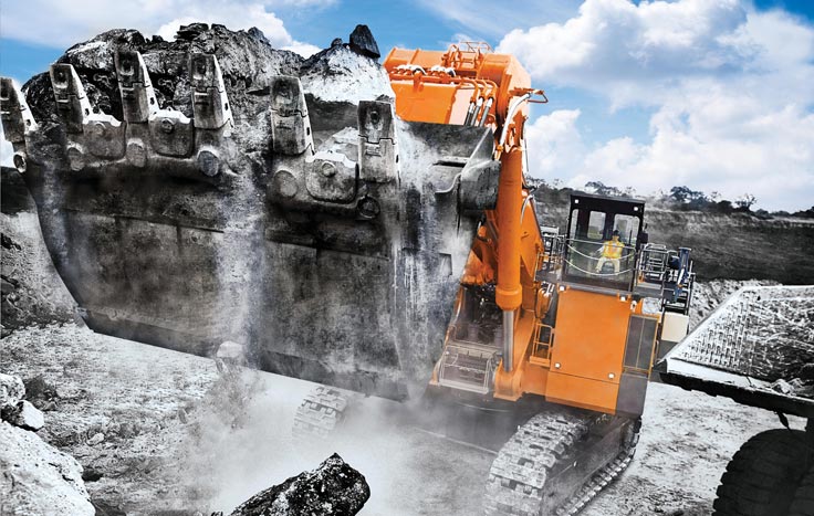 اژدهای نارنجی : هیتاچی EX5600-7 - روت کالا